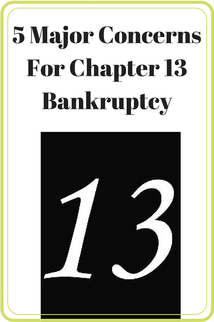 Chapter 13 Bankruptcy Considerations From A Legal Perspective